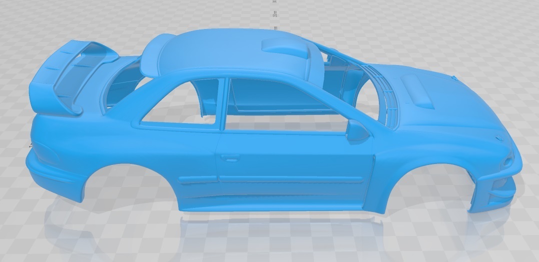 STL file Subaru Impreza WRX Printable Body Car 🚗・3D print design to ...