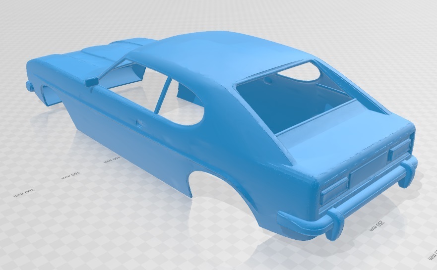 STL file Capri MK1 Printable Body Car 🚗・3D printing idea to download・Cults