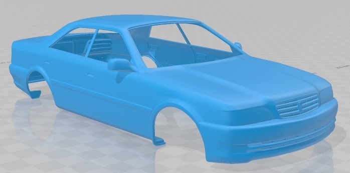 3D file Toyota Chaser 1998 Printable Body Car・3D print design to ...