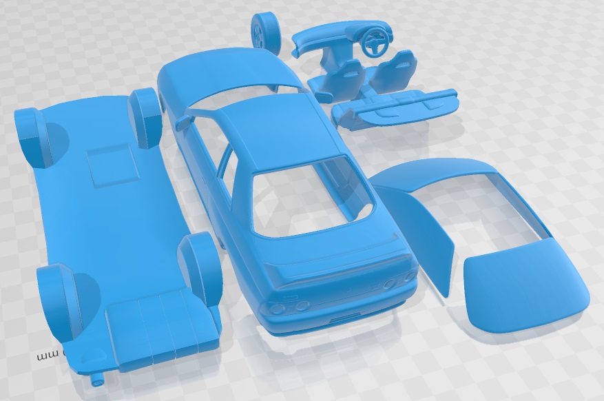 3D file Nissan Skyline R32 GT-R Coupe 1989 Printable Car・3D printing ...
