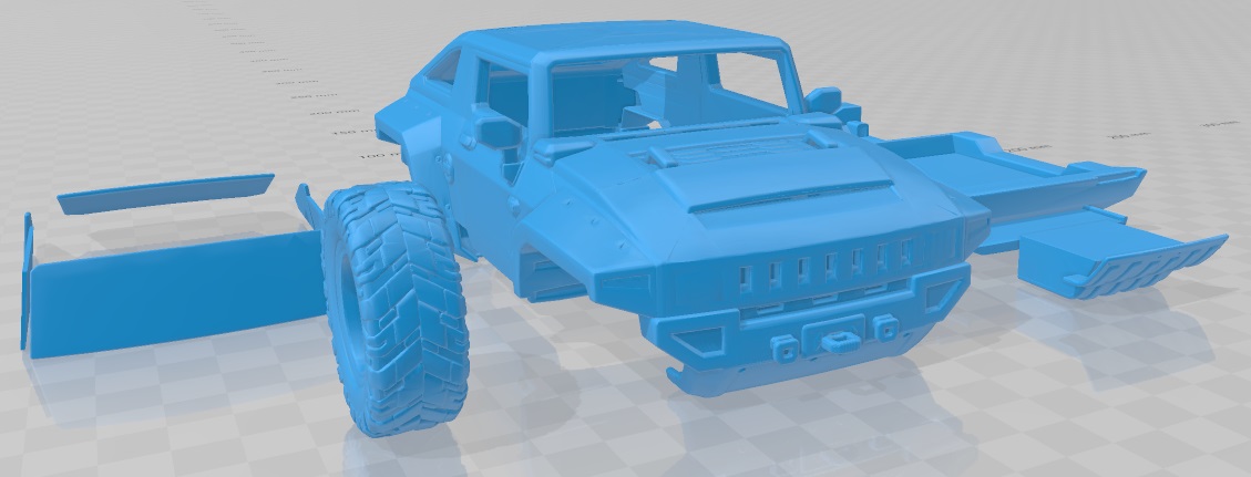 3D file Hummer HX Printable Car・3D printable model to download・Cults