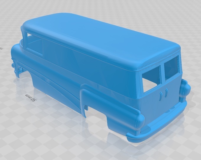 STL file Bedford Printable Body Van・3D printable model to download・Cults