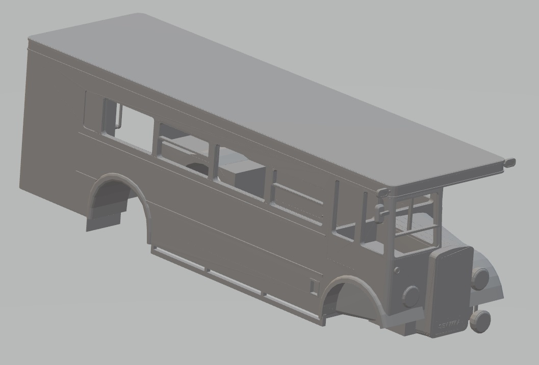 STL file London Bus Printable Body 🚌・3D printable design to download・Cults