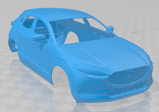 Archivo 3D Mazda CX 30 2020 Printable Body Car 🚗・Modelo de impresión 3D ...