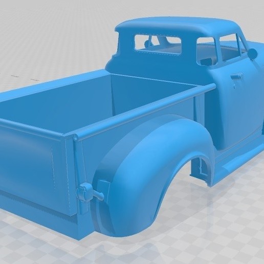 Download STL file COE 1952 Printable Body Truck • 3D print model ・ Cults