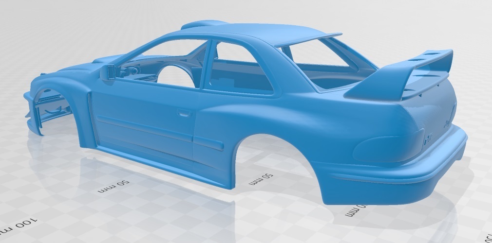 STL file Subaru Impreza WRX Printable Body Car 🚗・3D print design to ...