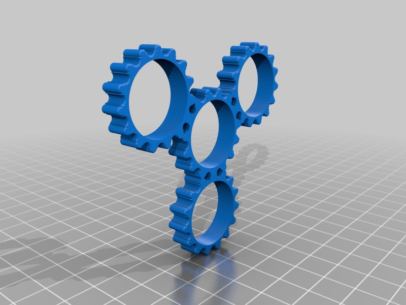 Free 3D file Gear Style Fidget Spinner・3D printing design to download・Cults