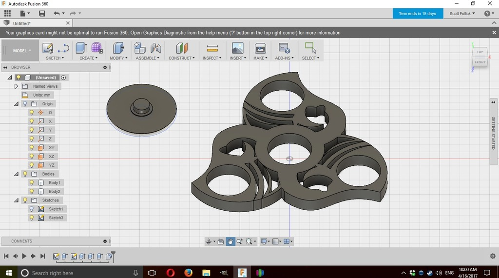 Free 3D file Elegance Fidget Spinner・3D print design to download・Cults