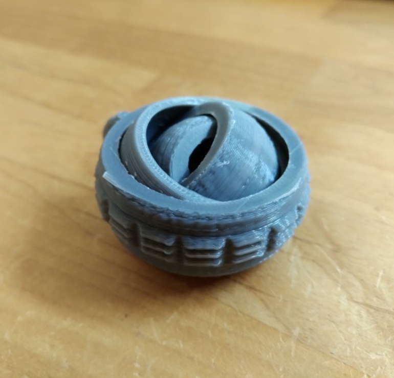 Download free STL file Yet an other gyro keychain • 3D print model ・ Cults