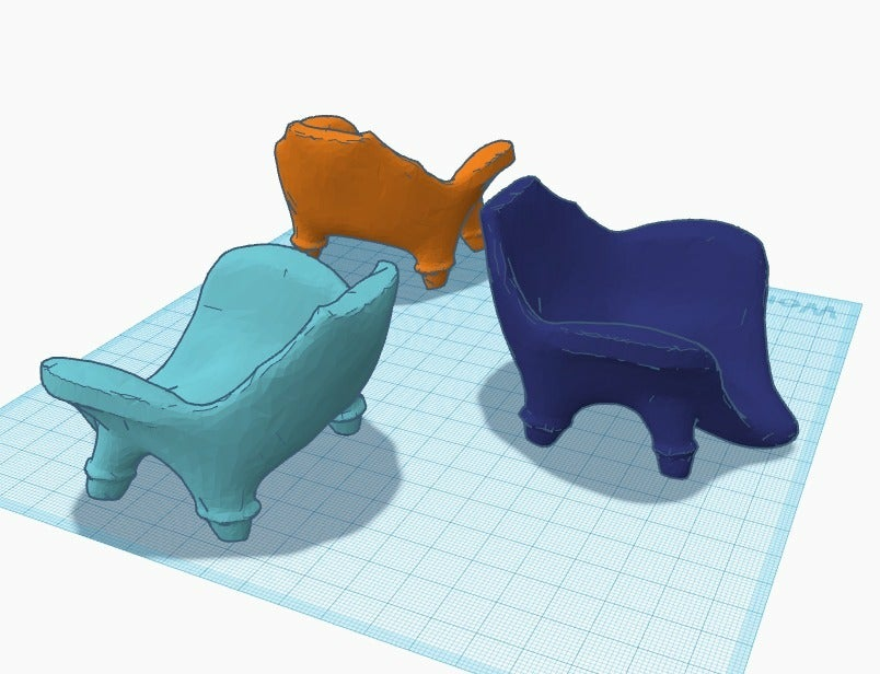 Free STL file chair, Sessel, chair・3D printing model to download・Cults