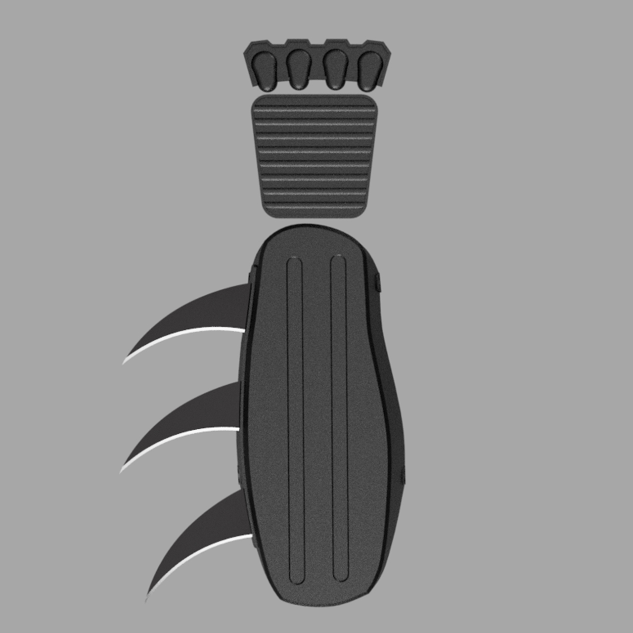 STL file BATMAN GAUNTLETS "arkham city & asylum" 🏙️・Model to download ...