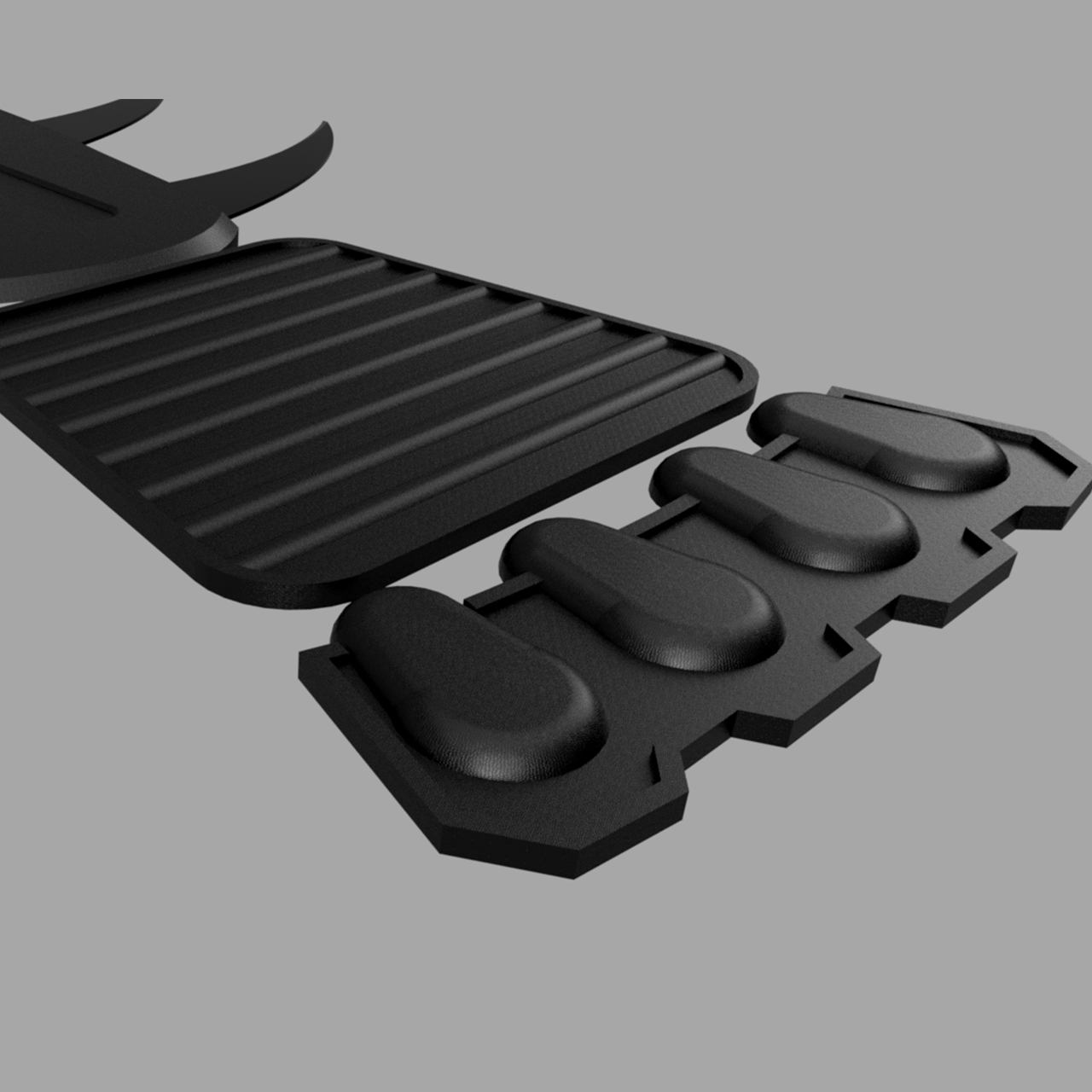 STL file BATMAN GAUNTLETS "arkham city & asylum" 🏙️・Model to download ...