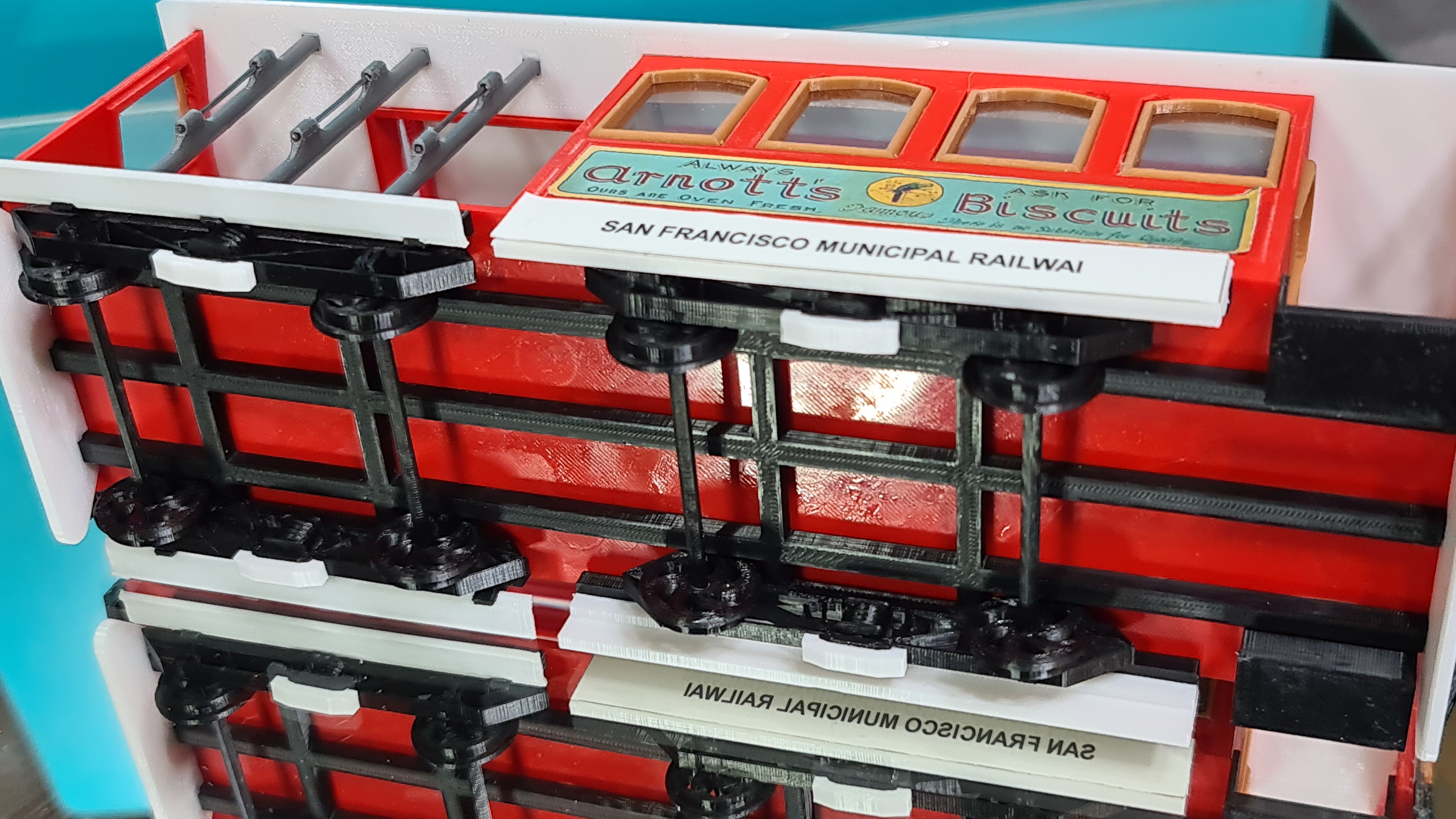 STL file San Francisco cable car tramway・3D printing template to ...