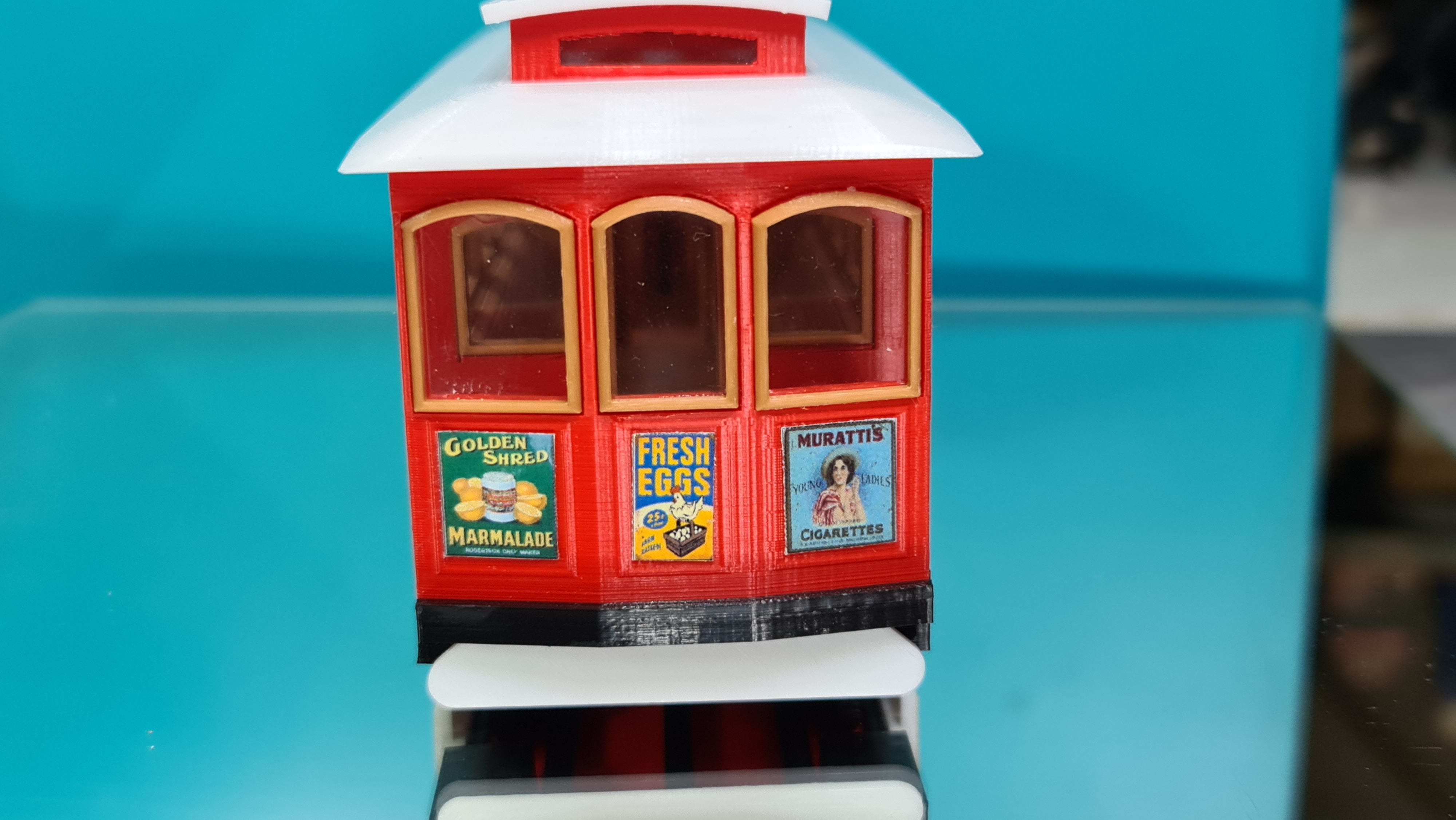 STL file San Francisco cable car tramway・3D printing template to ...