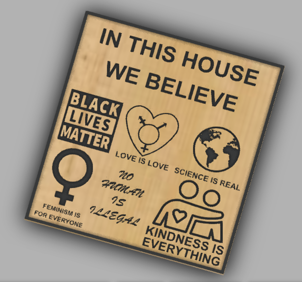 Free 3D file Home Sign 🎁・Template to download and 3D print・Cults