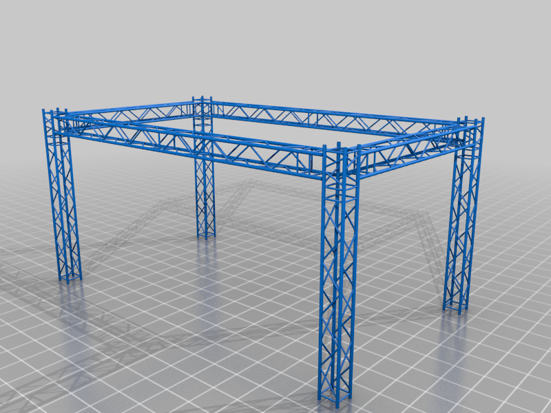 Free STL file Rock Concert Stage 🪨・Design to download and 3D print・Cults