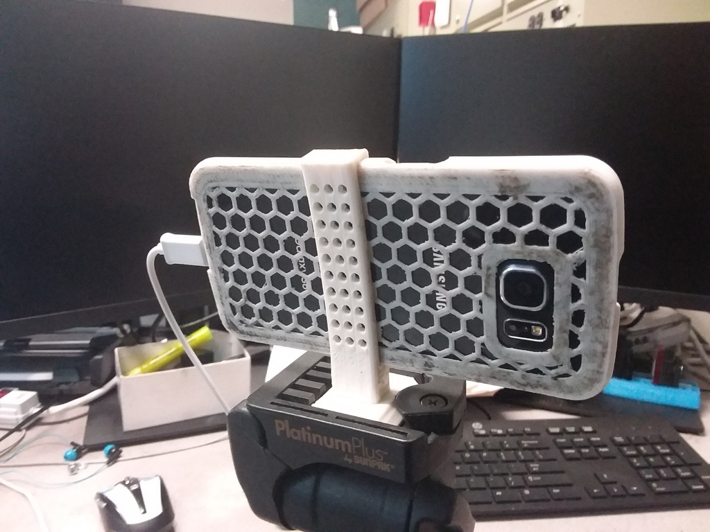 Free STL file Cell Phone Tripod Adapter・3D printer design to download・Cults
