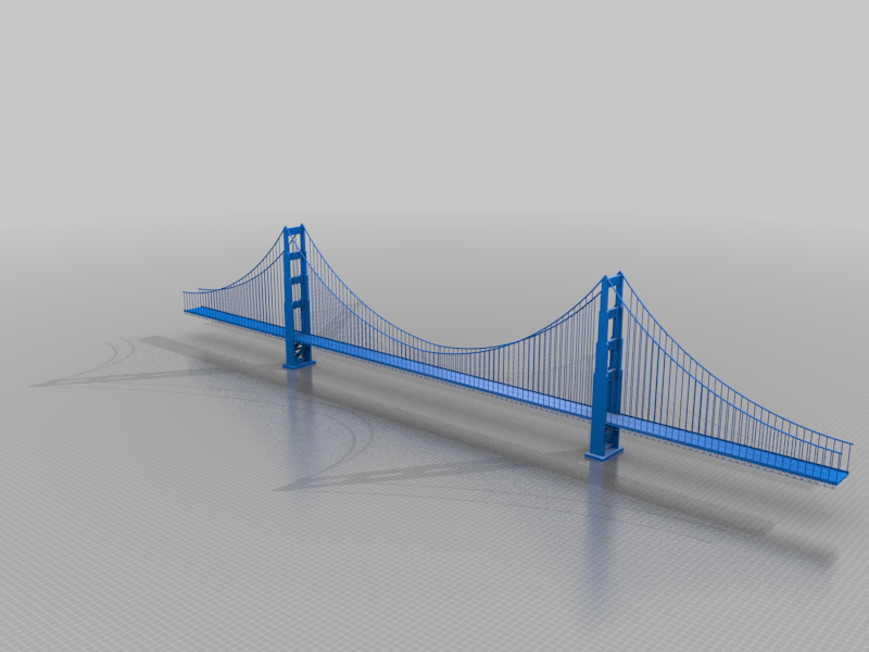 Golden Gate 3d