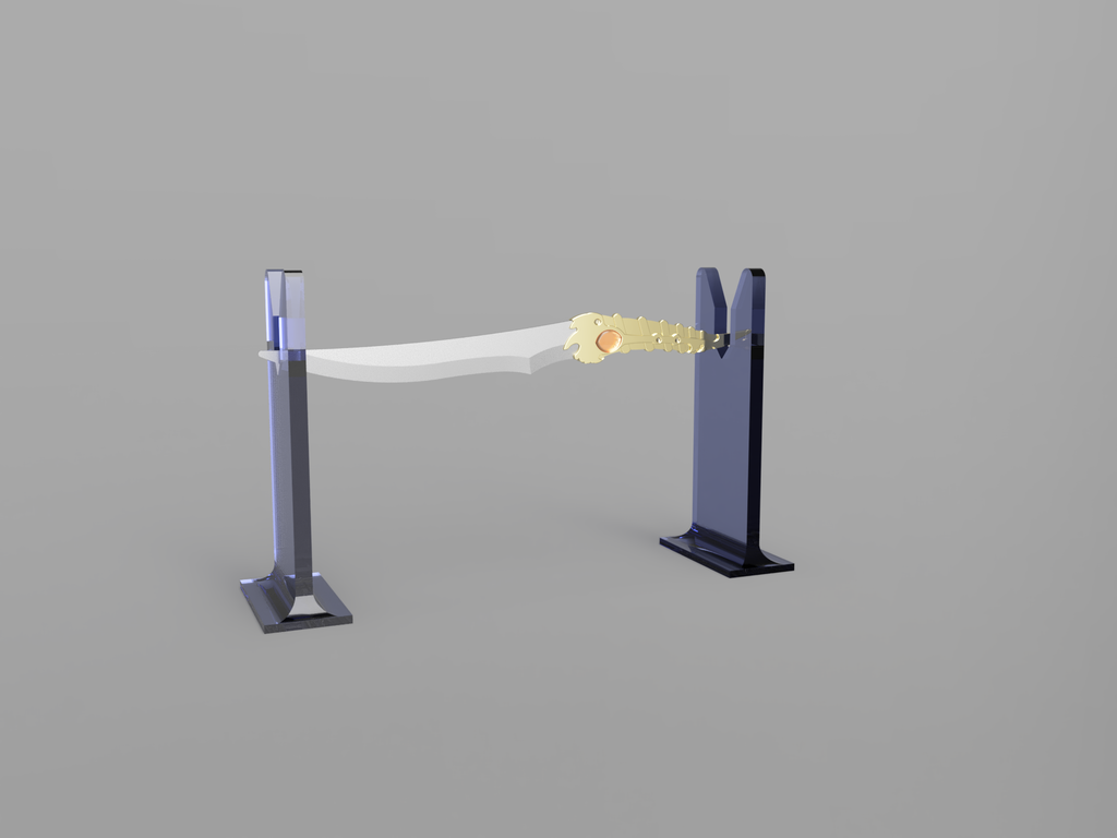 Free STL file Sword Dagger Knife display stand 🗡️・3D printable object ...