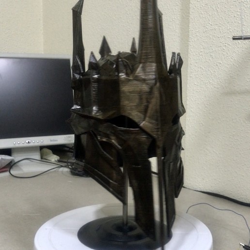 3D printed Sauron Armor - Helmet ・ Cults