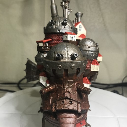 3D printed Howl's Moving Castle • made with clon prusa i3 ・ Cults