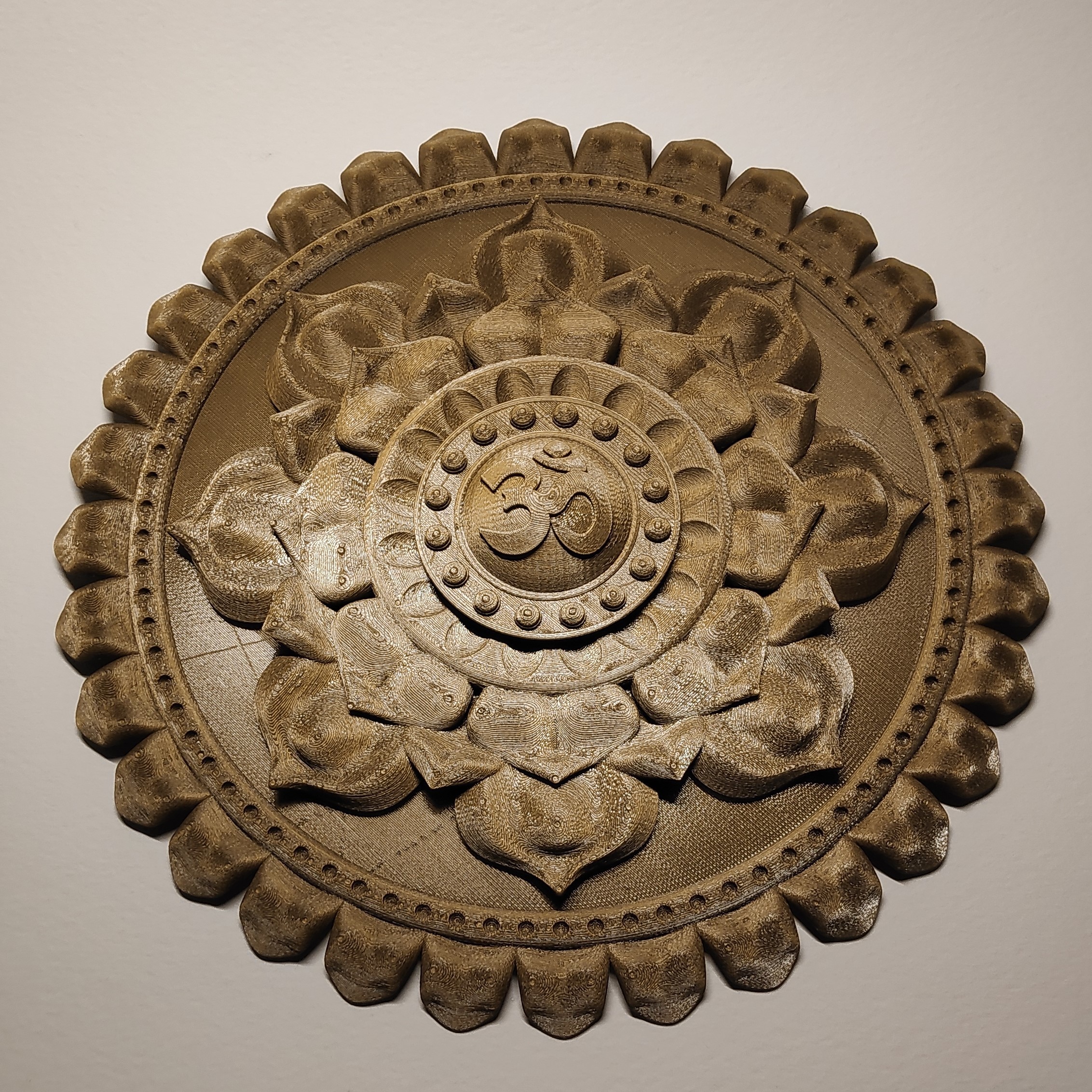 STL file Mandala 3D・3D printer design to download・Cults