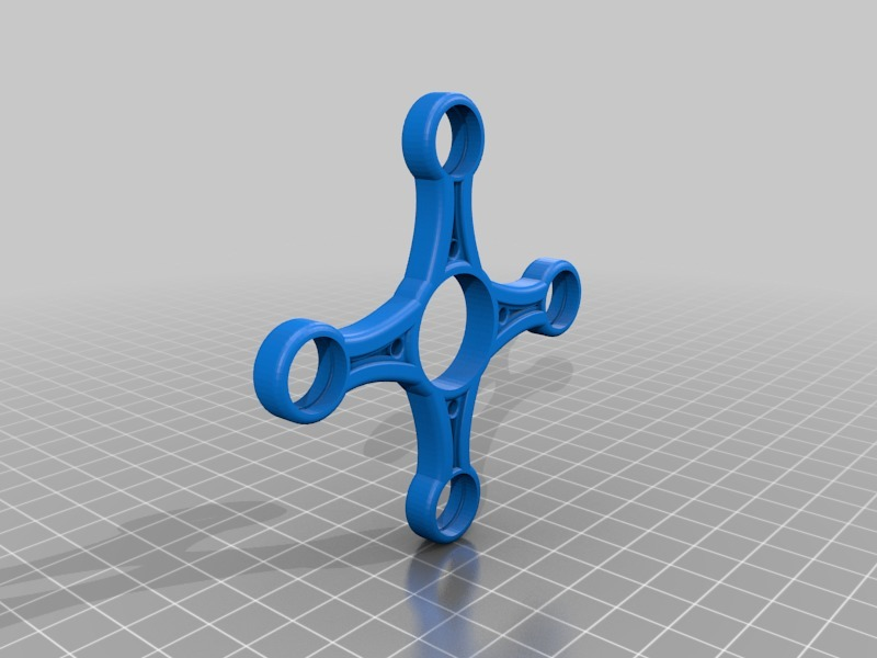 Free 3D file Spinner with 4 ball bearings・3D printing model to download ...