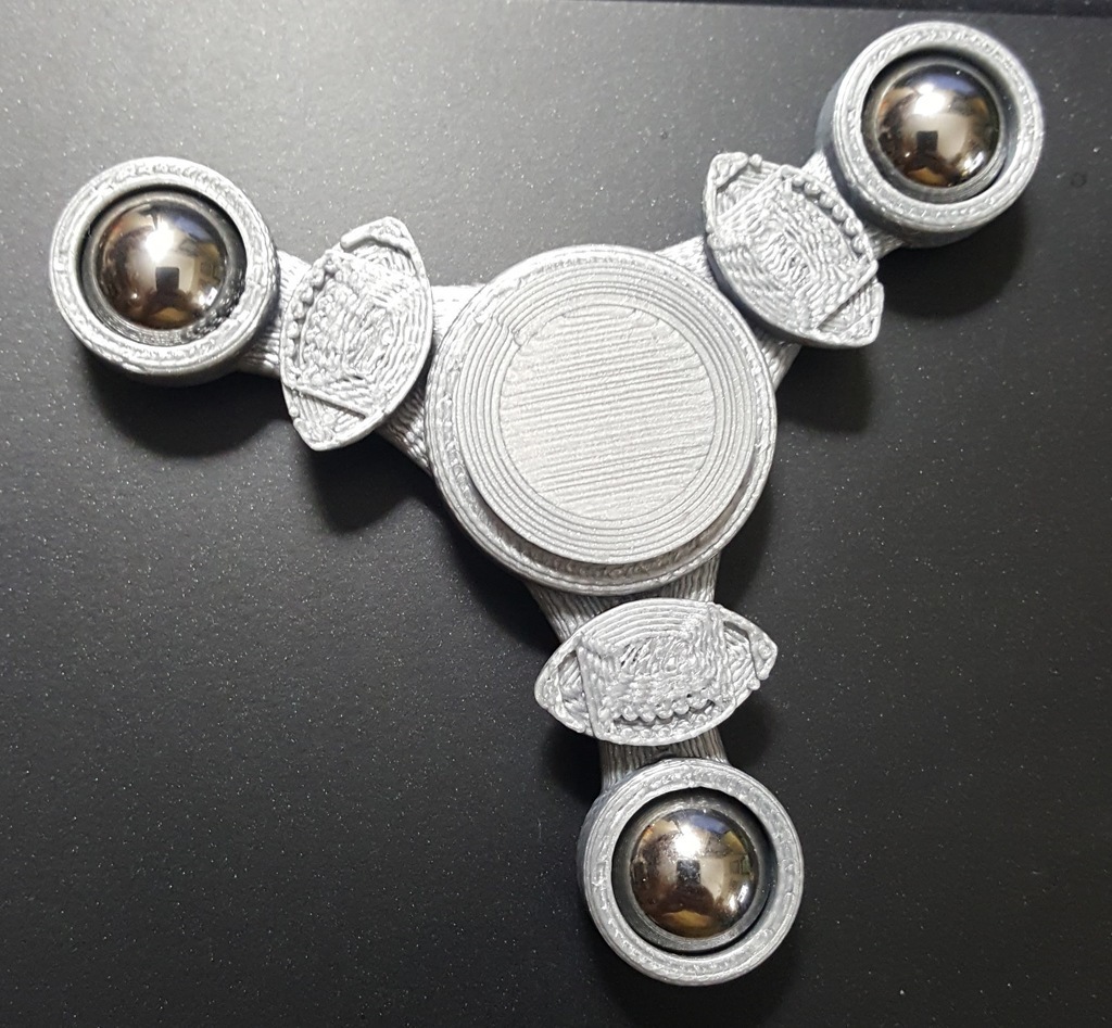 Free 3D file Football Fidget Spinner・3D printing model to download・Cults