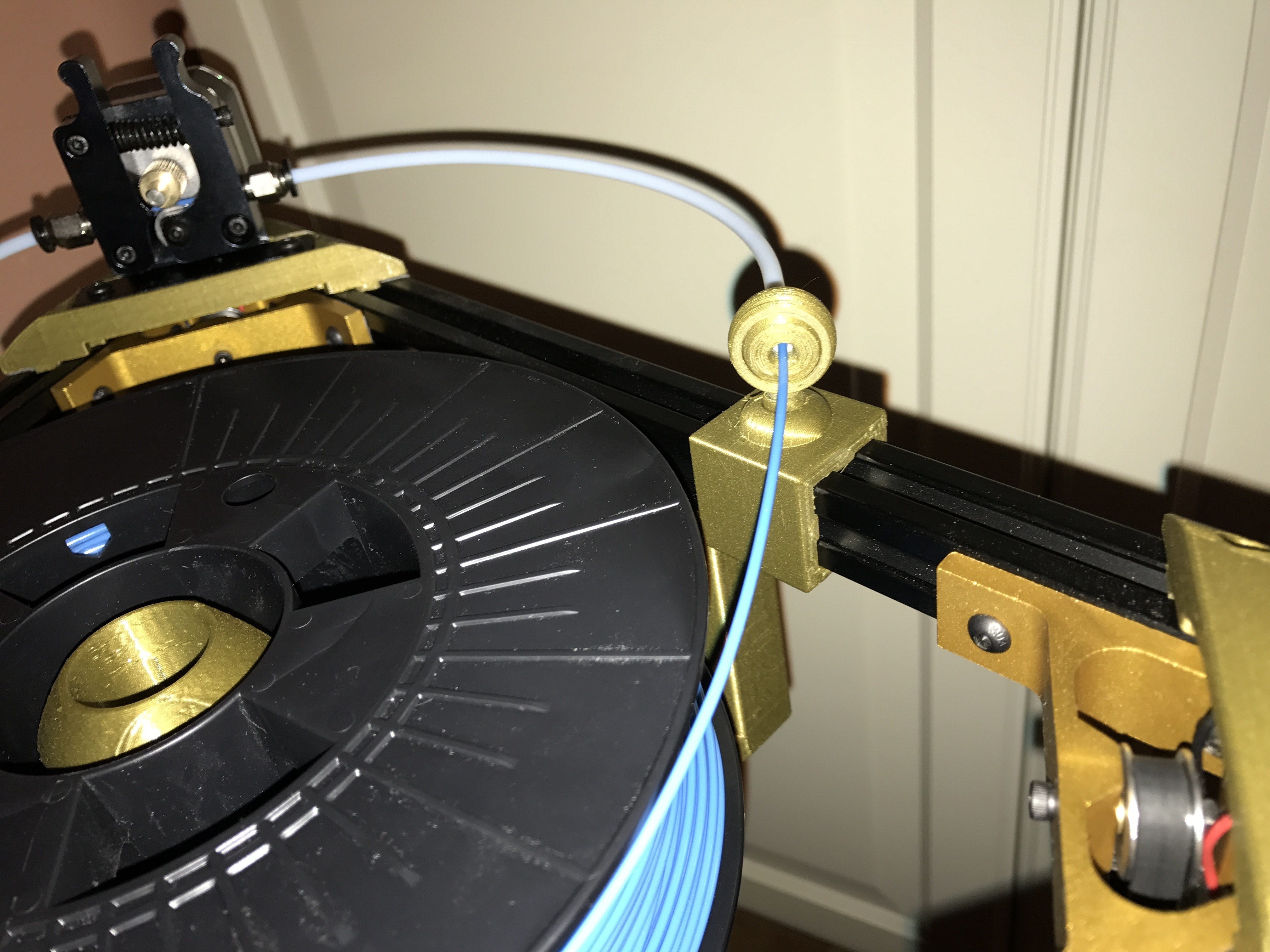 Free STL file Filament guide Kossel Anycubic 2020・3D printable model to ...