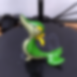 Download free STL file pokemon 495 Snivy 495 • 3D printable object ・ Cults