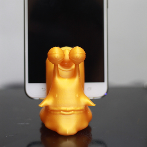 Download free 3D printer designs One Piece snail phone stand ・ Cults