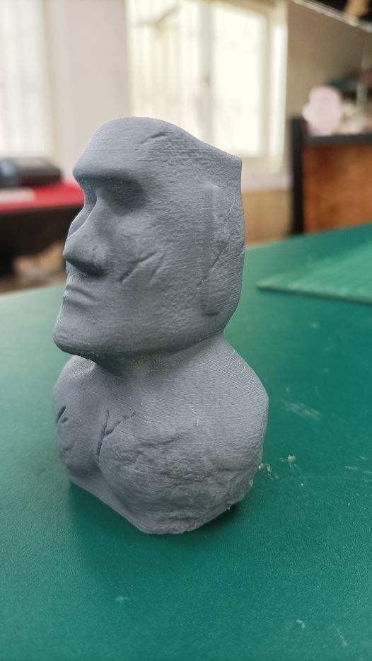 Free STL file Moai by orangeteacher 2 🗿・3D printer model to download・Cults