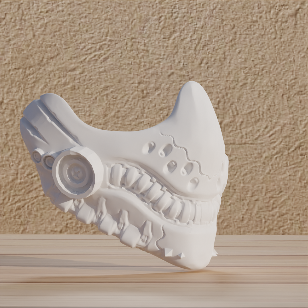 3D file File: Cyber-mask in STL digital format 📁・3D printer design to ...
