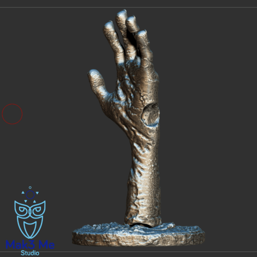 Download STL file Zombie Hand - Hand Undead, ABC, FBX, MTL, OBJ, STL ...