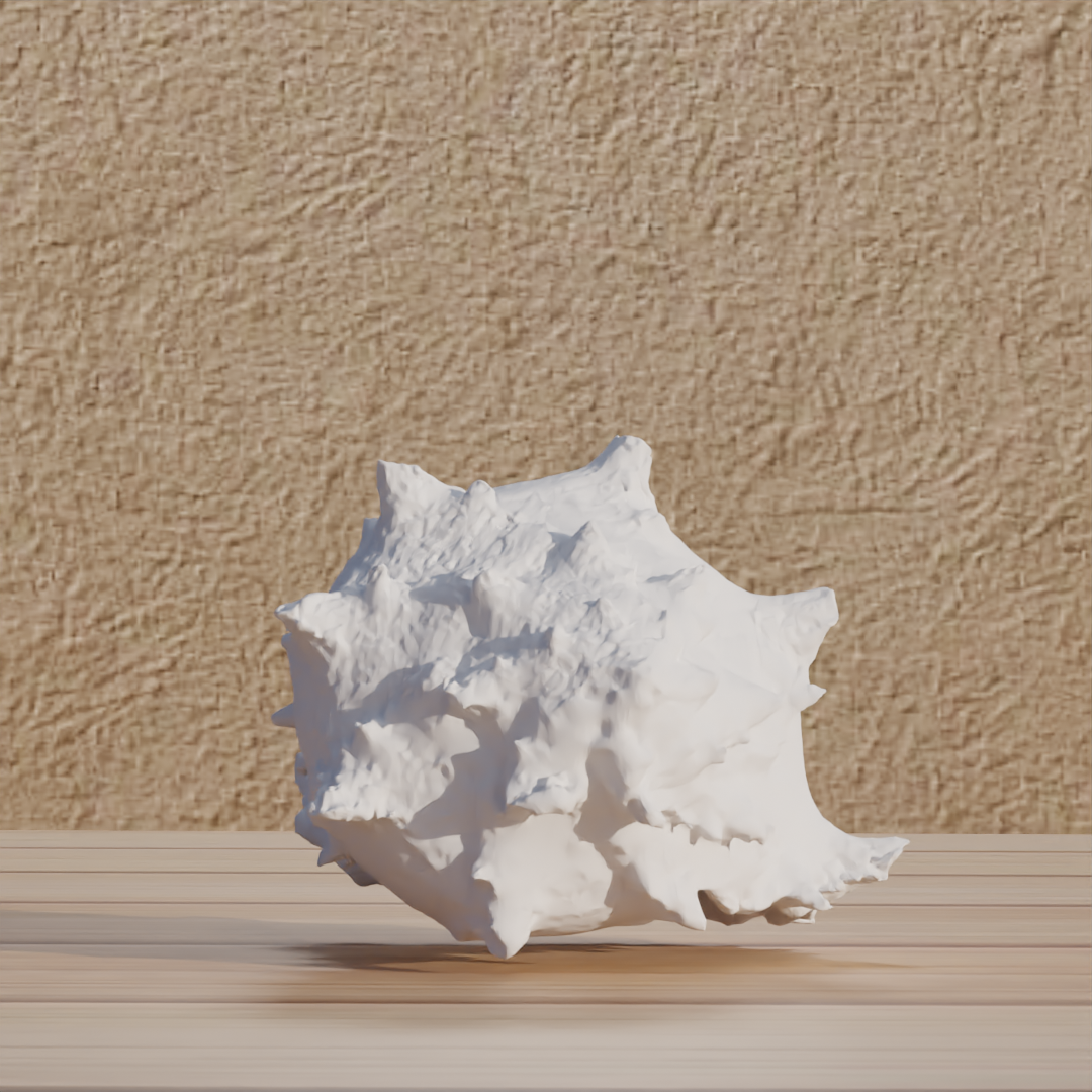 3D file File : Shell reproduction - Conch shell in digital format・3D ...