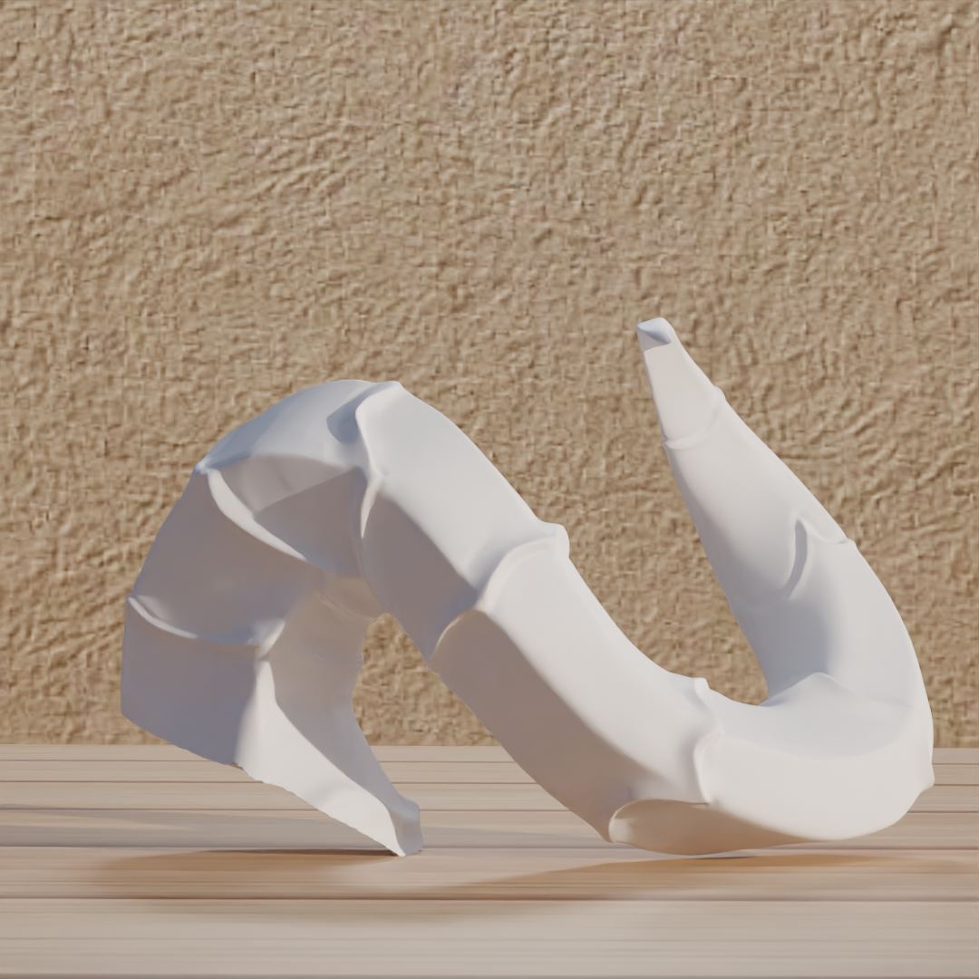 3D file File: Horn version 2 in STL digital format・3D printing design ...