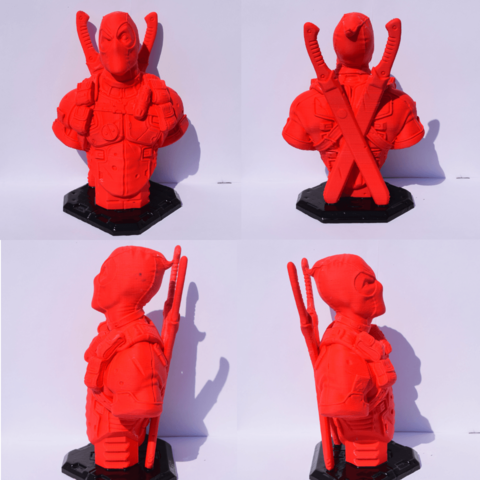 3D print DeadPool Bust ・ Cults