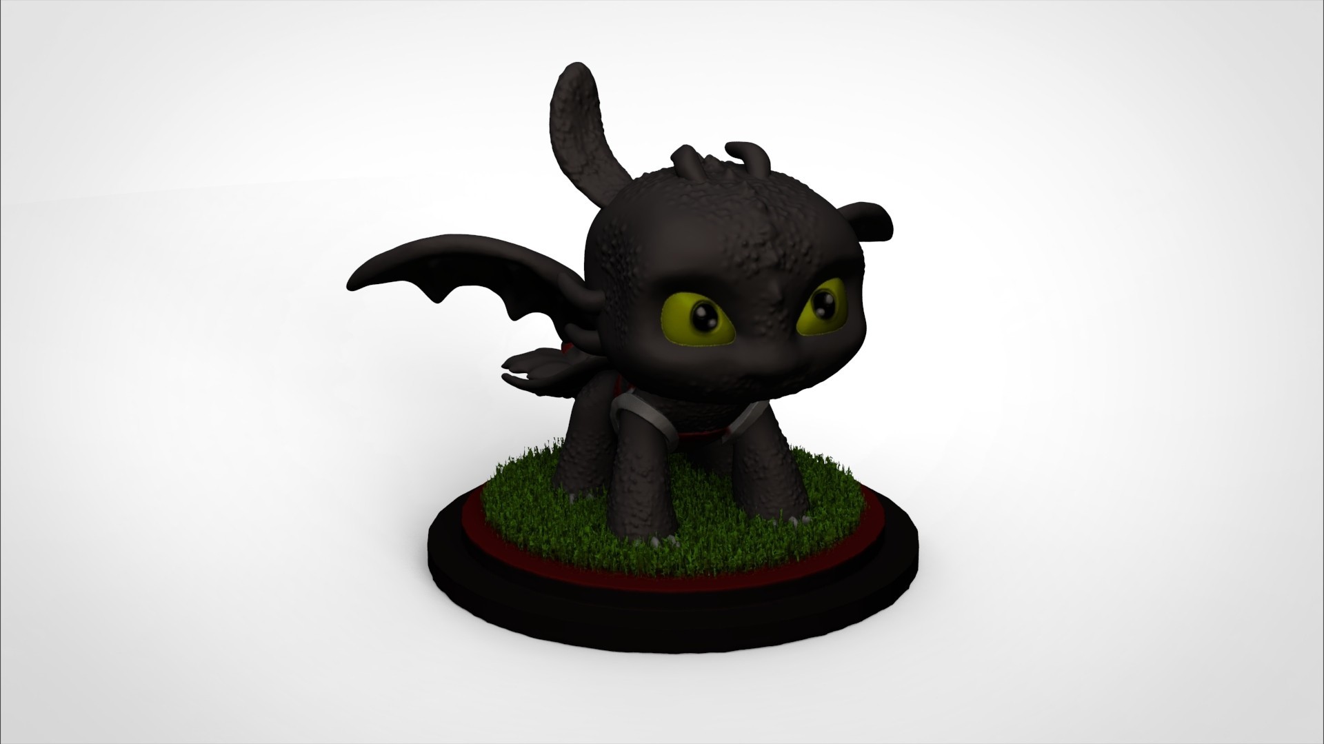Download OBJ file Toothless Pop Funko 3D print model • 3D printable ...