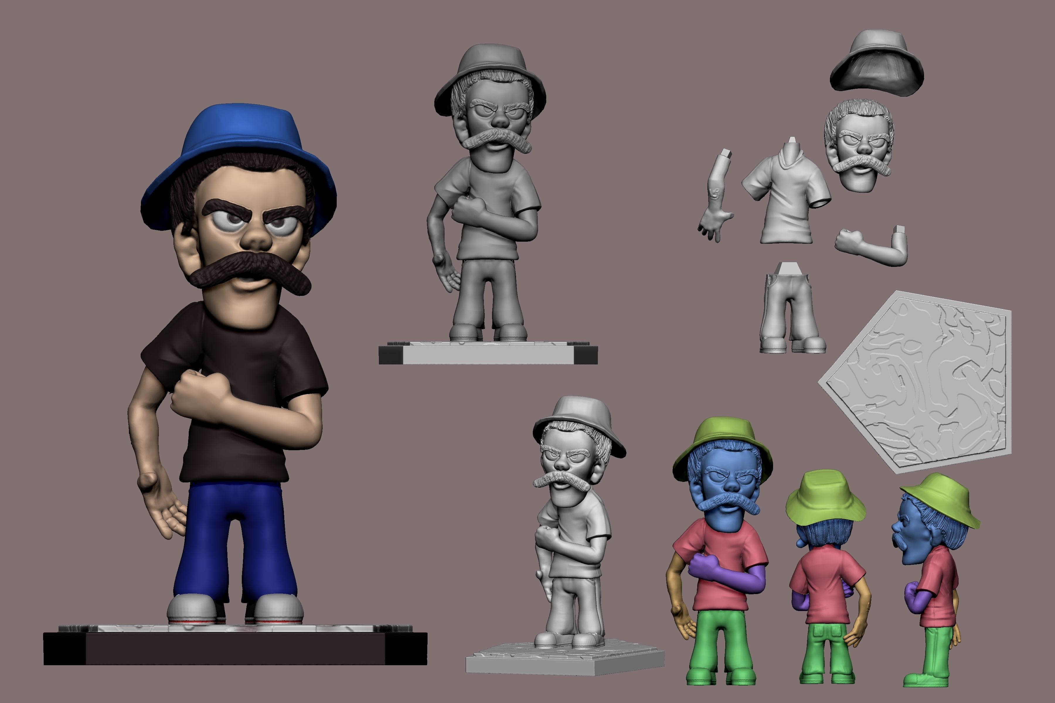 STL file Don Ramon Madruga 🎨・3D print object to download・Cults