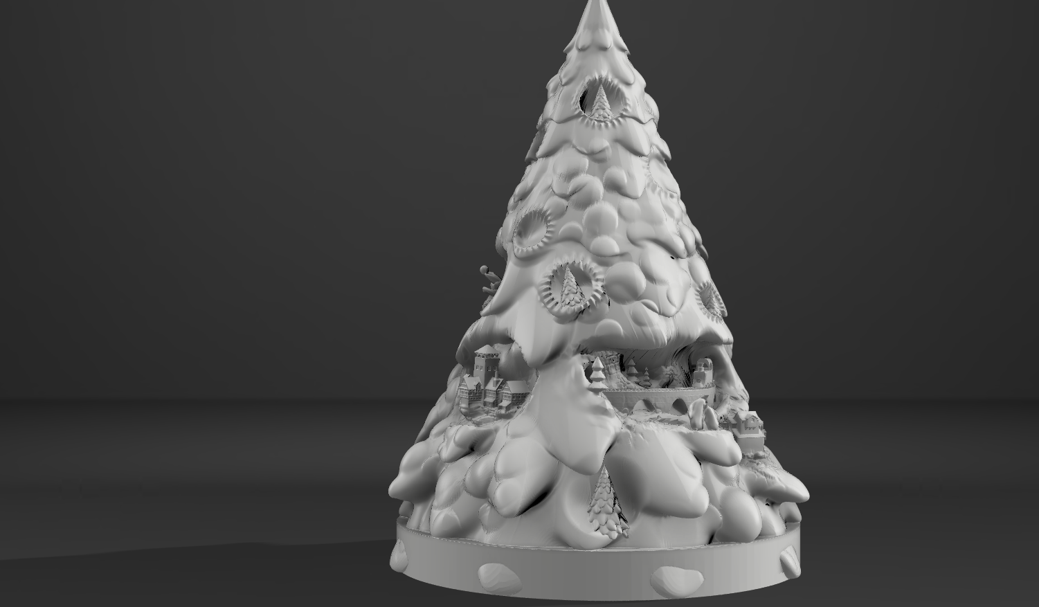 STL file CHRISTMAS TREE 🎄・3D print design to download・Cults