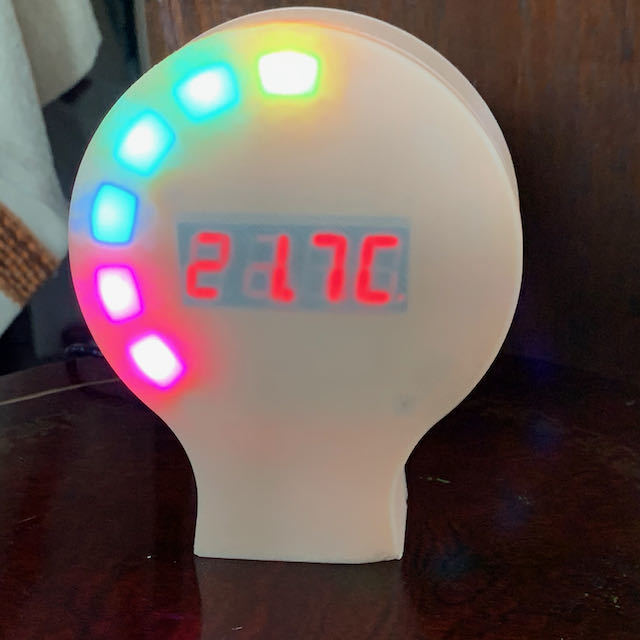 3D printed Digital thermometer / Thermomètre Digital (Arduino) • made ...