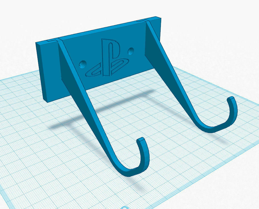 Free 3D file PS4 Controller Wall Hook Mount 🪝・Model to download and 3D ...