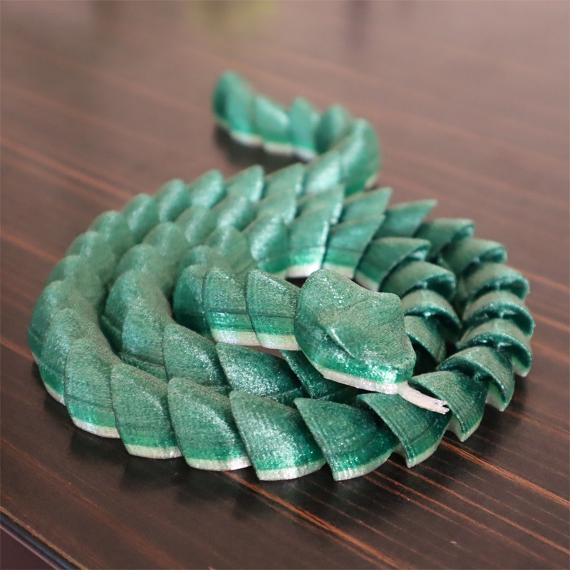 STL file flexible snake 90 cm・3D print design to download・Cults