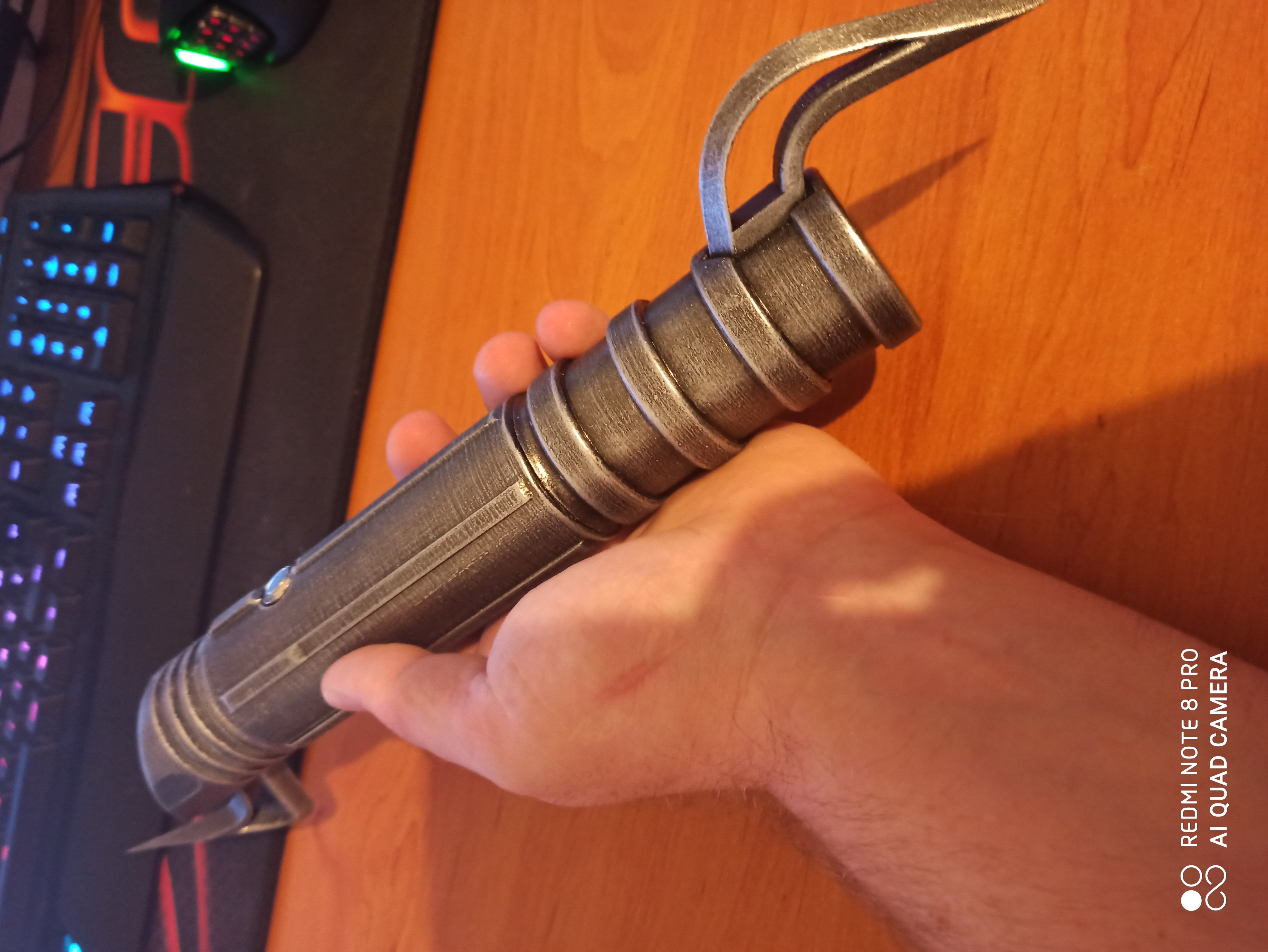 STL file Aggressive Laser Saber (Light)・3D printer design to download・Cults