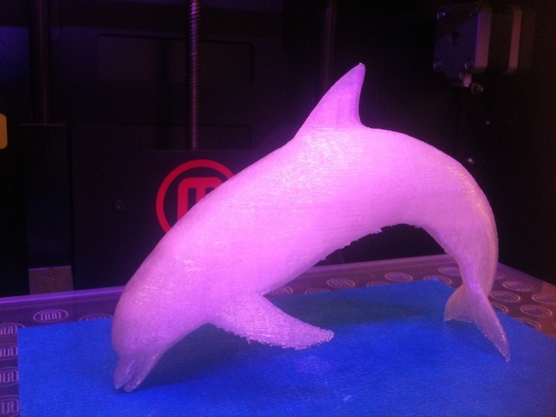 Free STL file Dolphin - curved, upright 🐬・3D printer model to download ...
