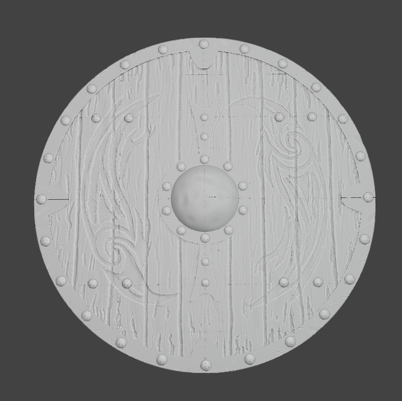 Free 3D file Ac Valhalla Shield prop 🛡️・Model to download and 3D print ...