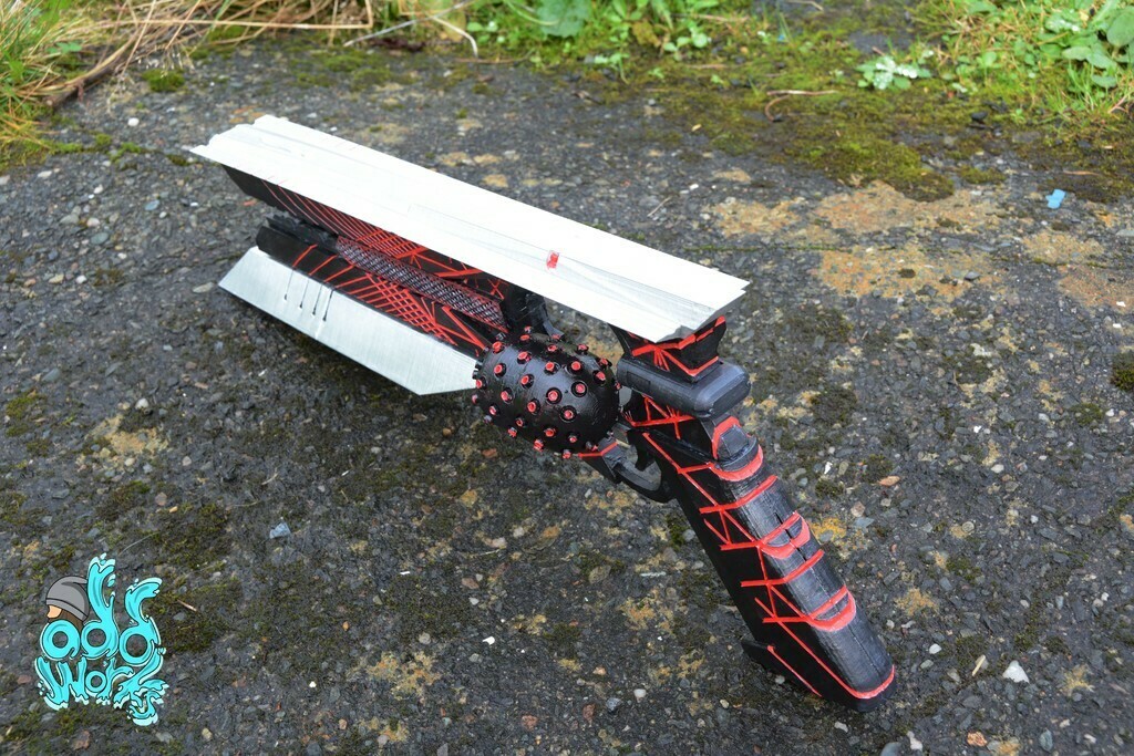 Free 3D file Destiny 2 RedDwarf 🔫・3D printing model to download・Cults