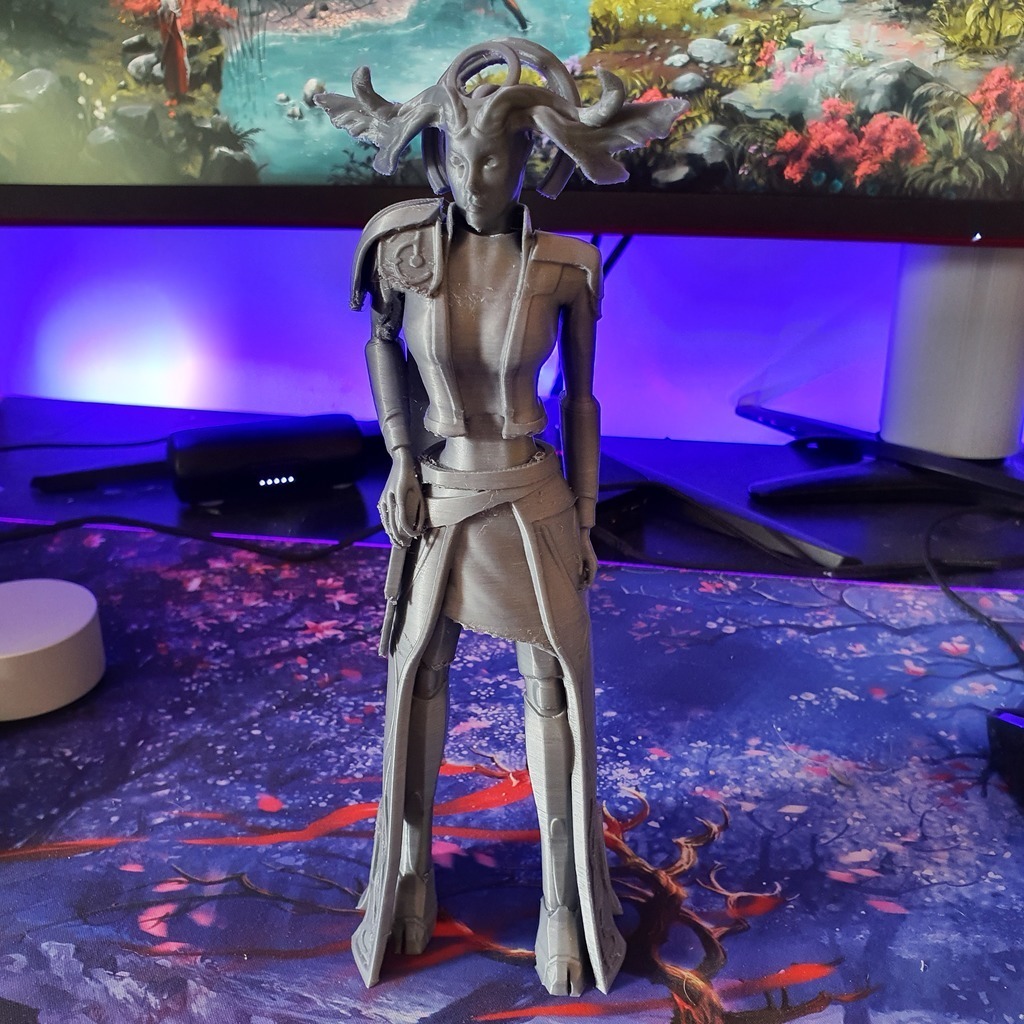 Free 3D file Ayana: Alien Federation Diplomat 👽・3D printing template to ...