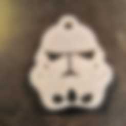 Download free STL files Star wars stormtrooper keychain ・ Cults