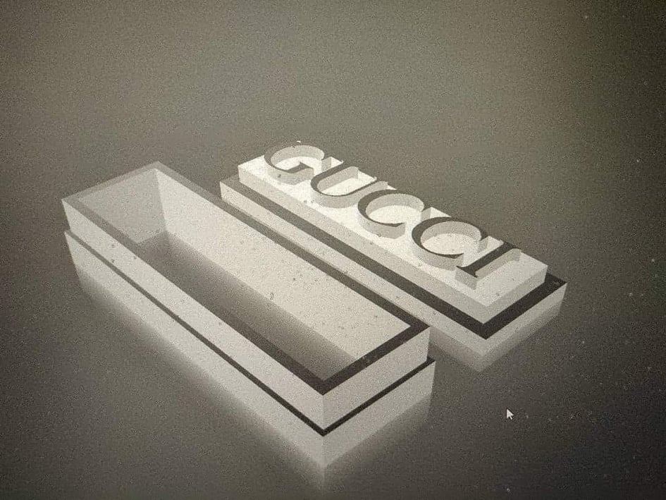 STL file GUCCI cutting and stamping・3D printable design to download・Cults